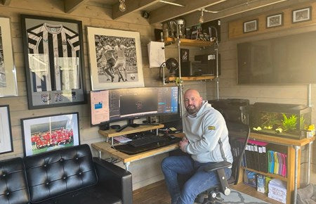 Dave's home office and man cave – GCS Leisure Buildings