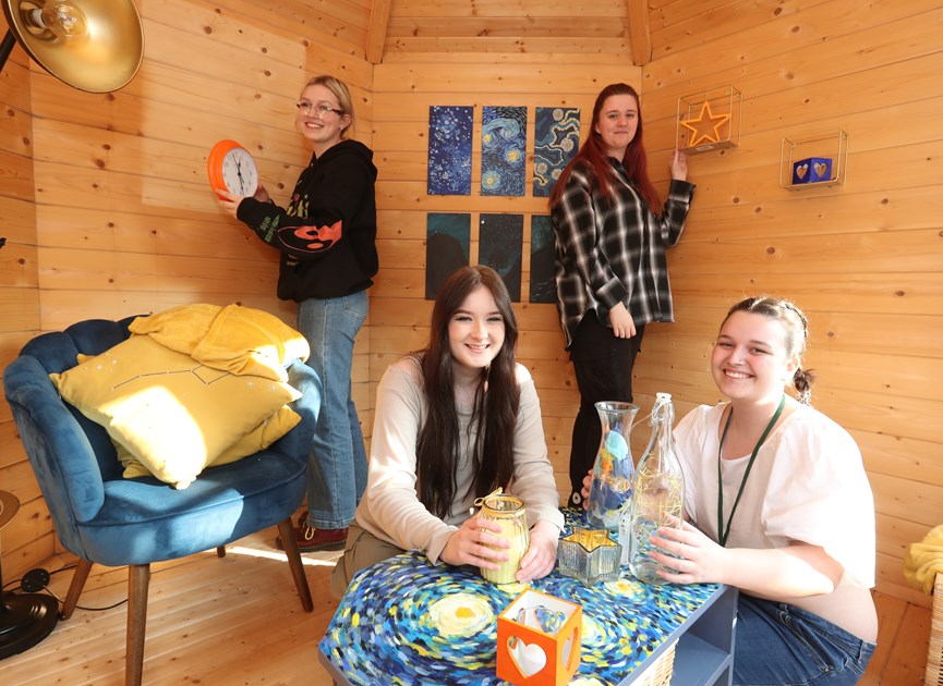 Students interior design project – GCS Leisure Buildings